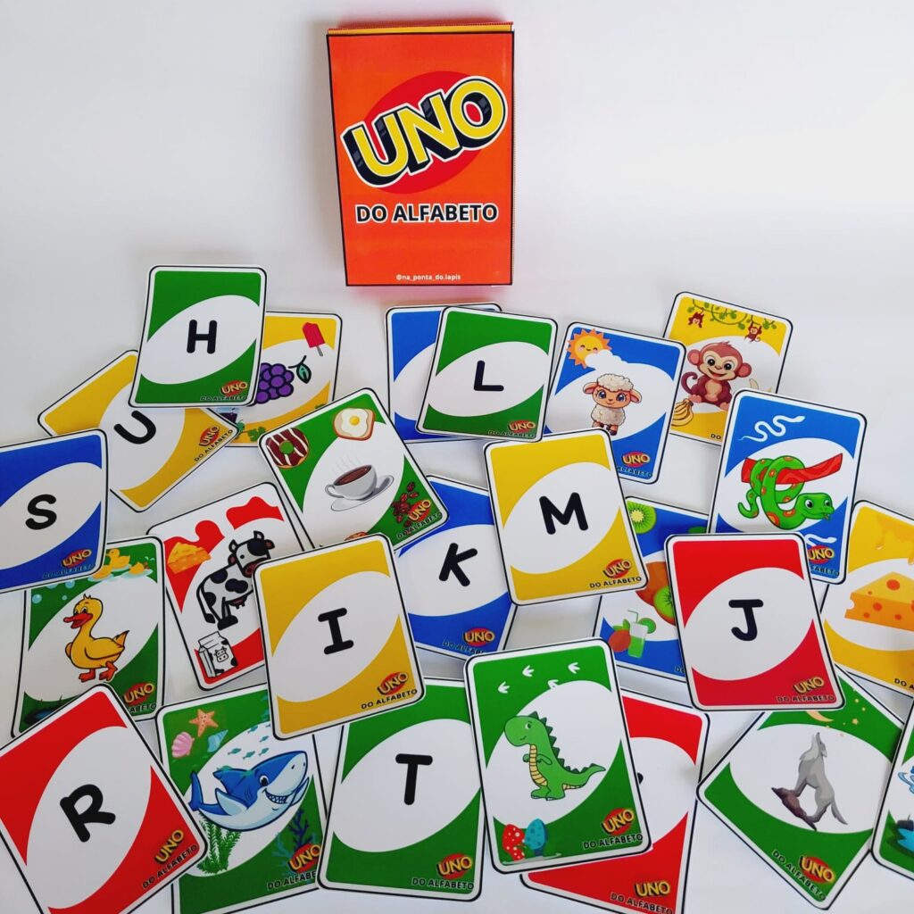 Uno do alfabeto – Na ponta do lápis