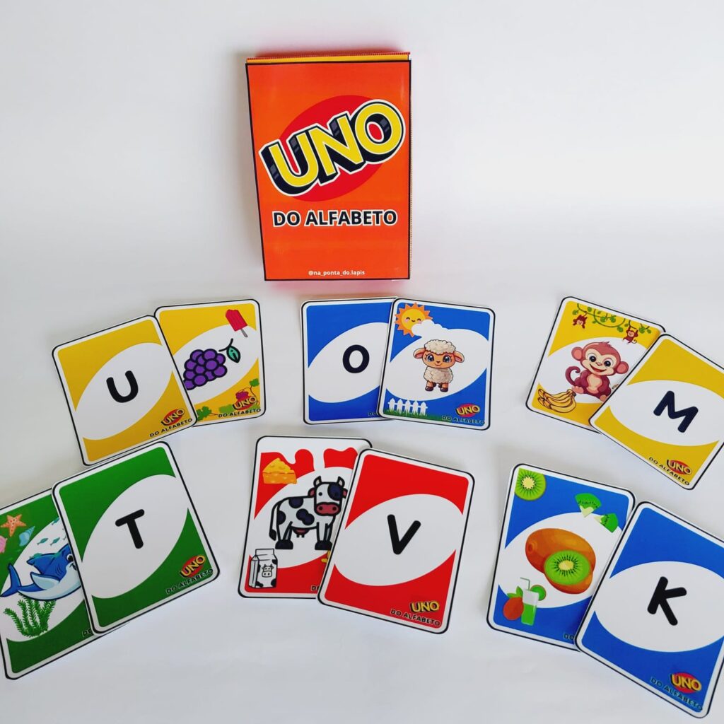 Uno do alfabeto – Na ponta do lápis
