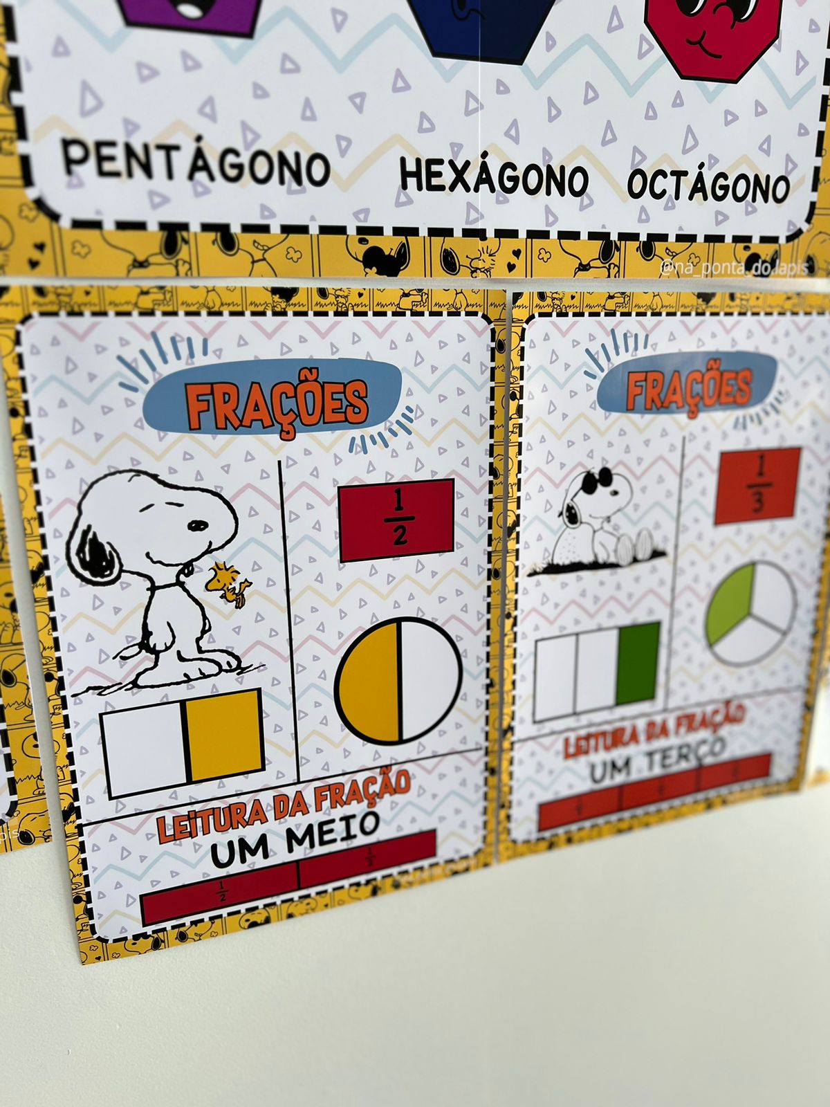 Kit matemática- Snoopy – Na ponta do lápis