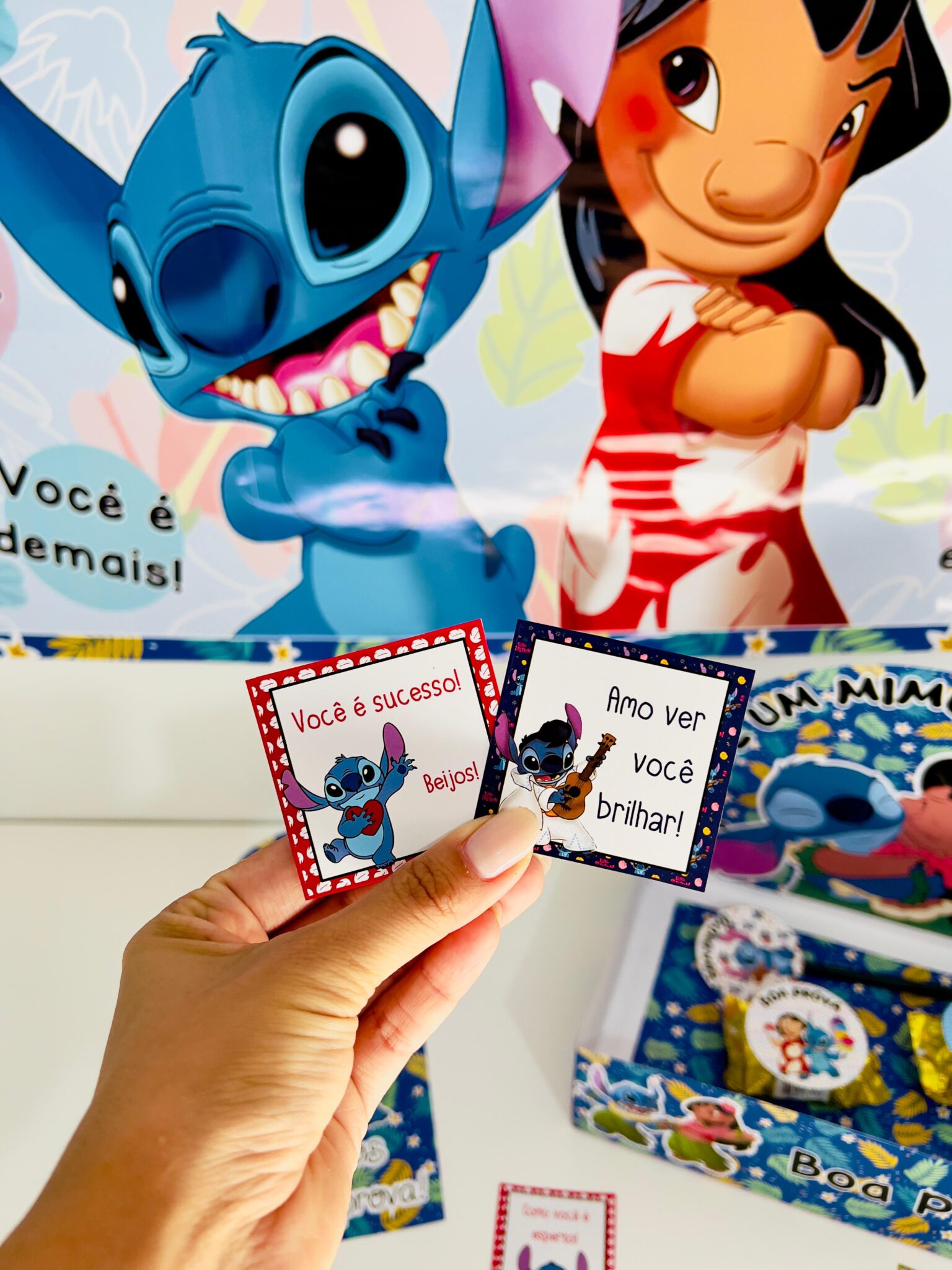 Kit prova- Stitch – Na ponta do lápis