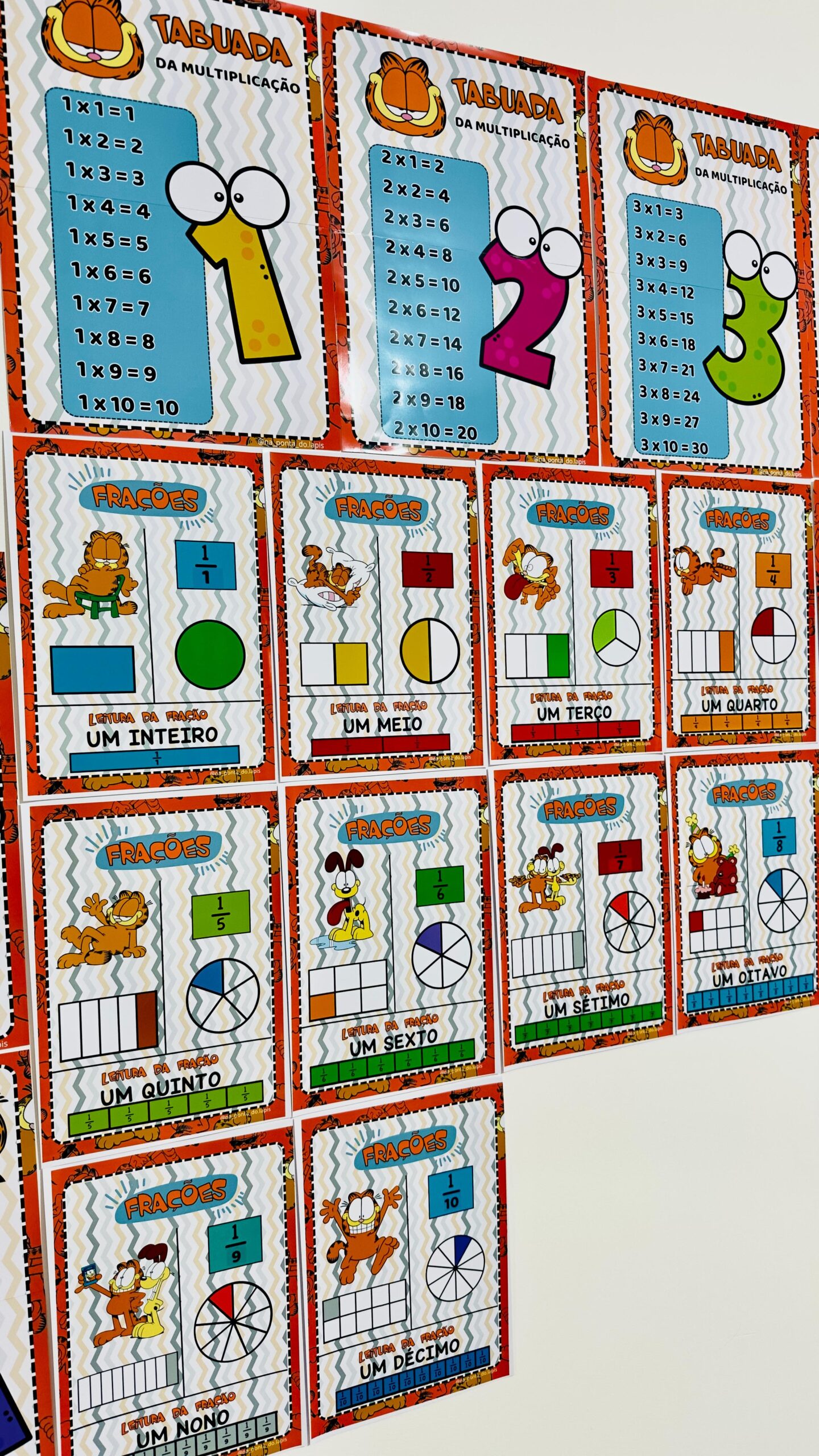 Kit matemática- Garfield – Na ponta do lápis
