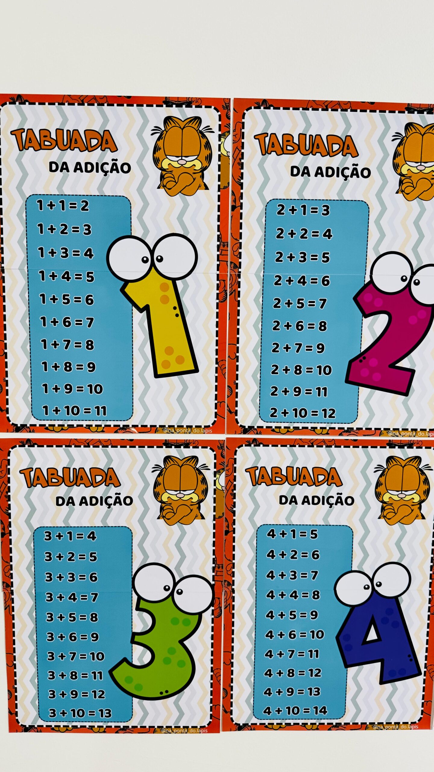 Kit matemática- Garfield – Na ponta do lápis