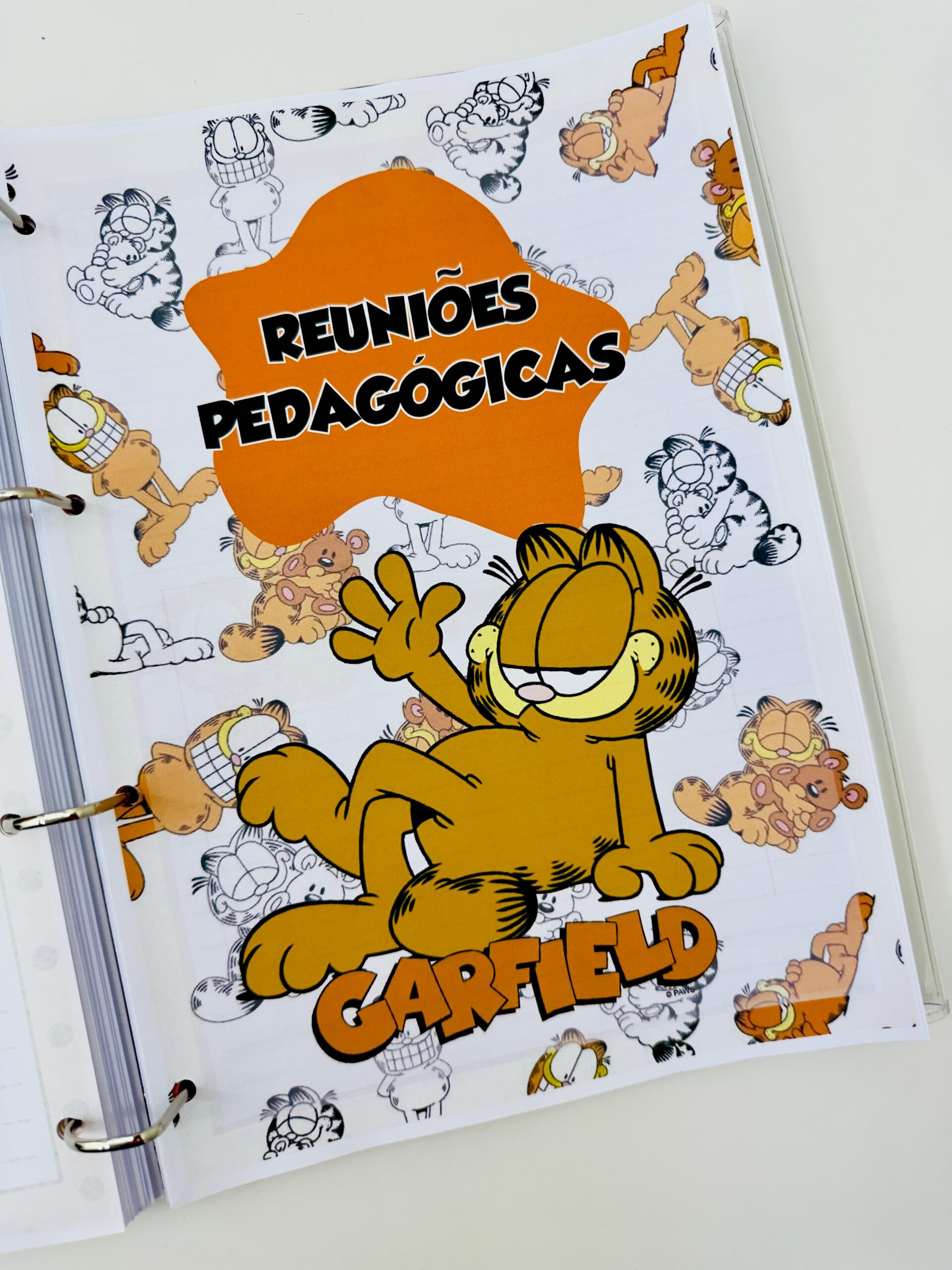 Planner Garfield- 2026 – Na ponta do lápis