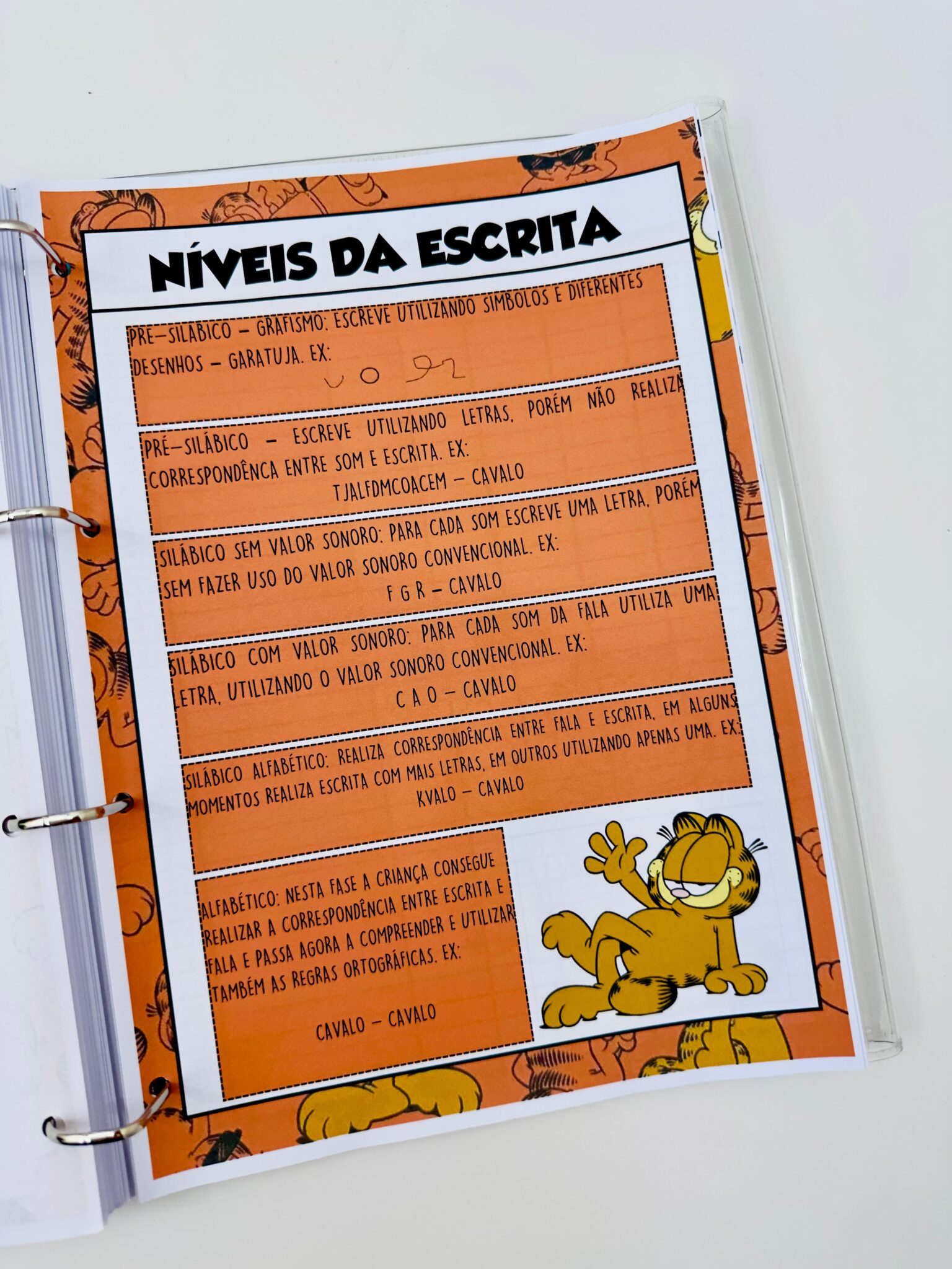 Planner Garfield- 2026 – Na ponta do lápis