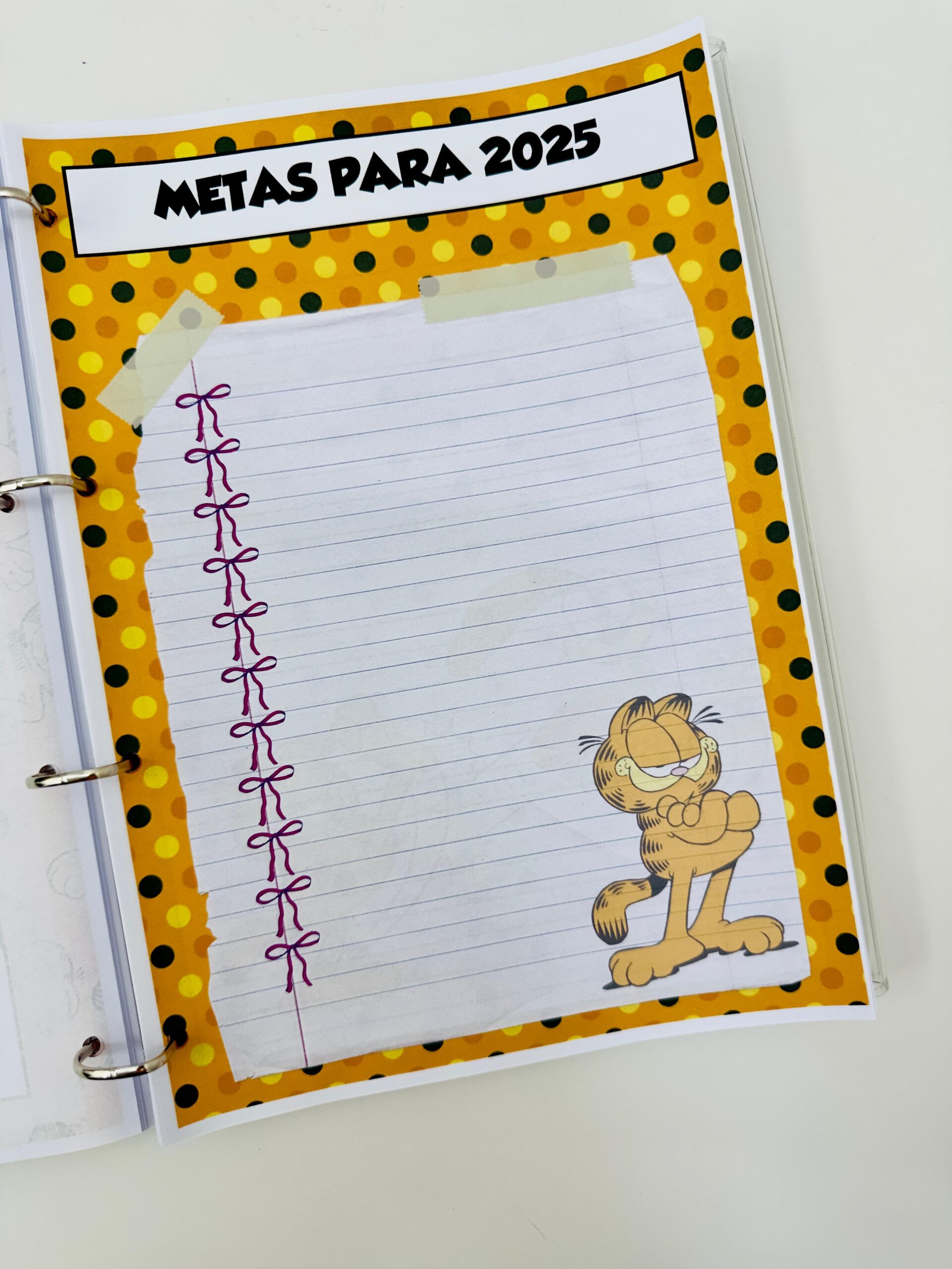 Planner Garfield- 2026 – Na ponta do lápis